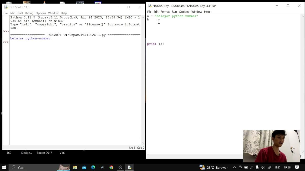Tugas Terstruktur 1 - Universitas UNPAM T. Elektro - YouTube