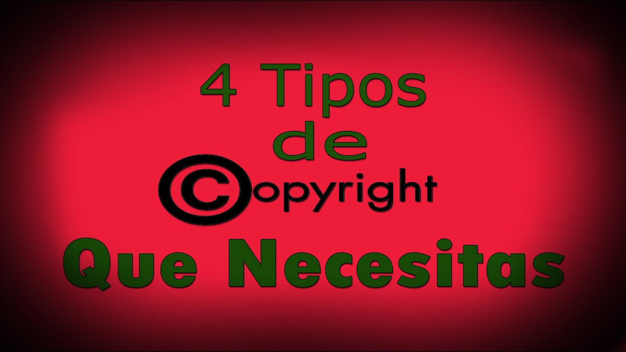 4 Tipos de CopyRight para Proteger Tus Canciónes y Recolectar Tus ...