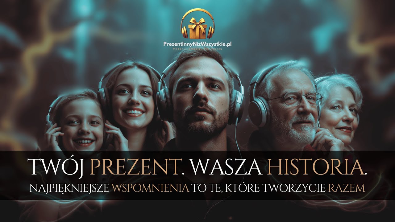 Twój prezent. Wasza historia. Bo najpiękniejsze wspomnienia to te ...