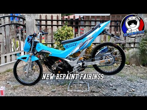 New repaint fairings and New decals | Raider 150 gen1 | Yesmanmotovlog ...