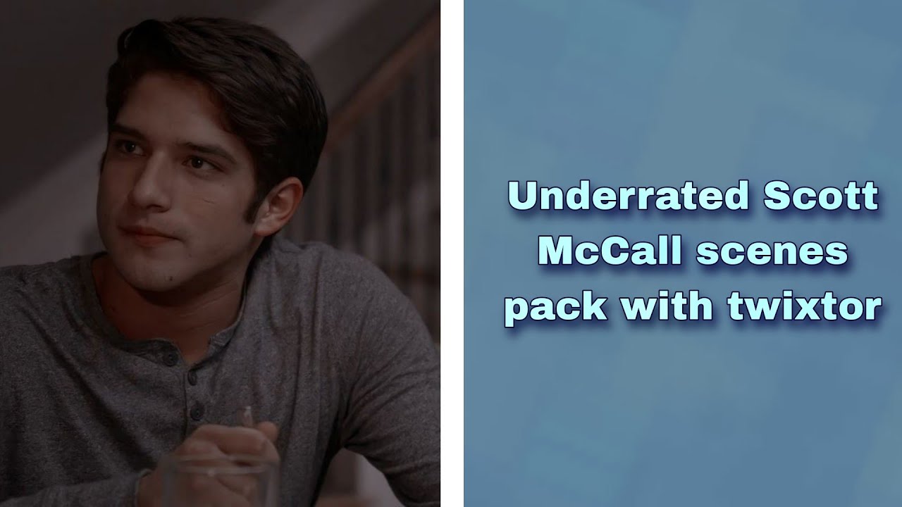 Underrated Scott McCall scenes pack with twixtor || (1080p) no BG music ...