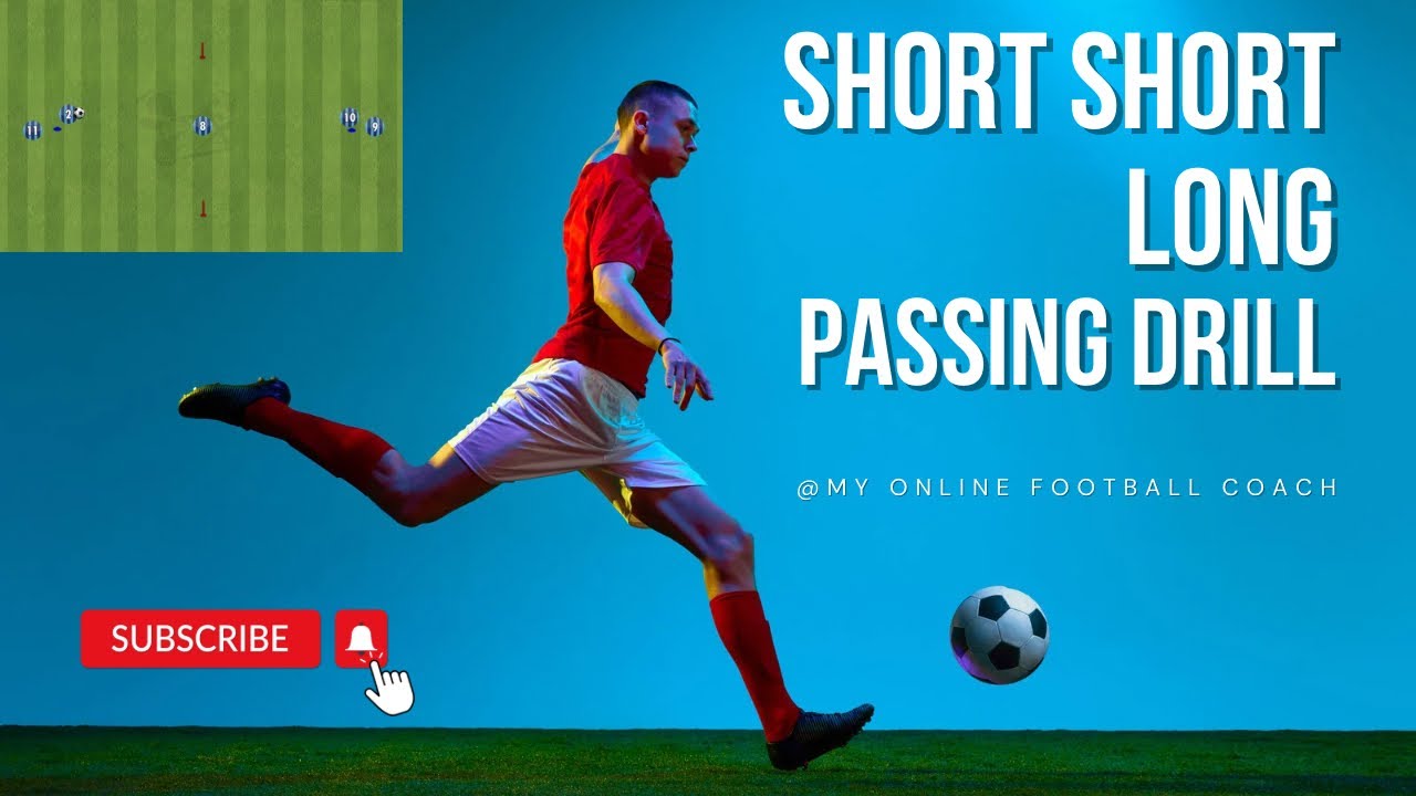 Short Short Long Passing Drill! U9/U10/U11 & above! - YouTube