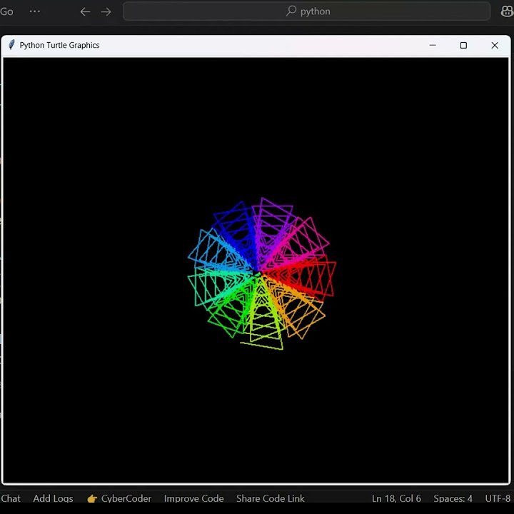 Python🐍 Turtle🐢 Graphics Python Turtle Graphics Pythonturtle 