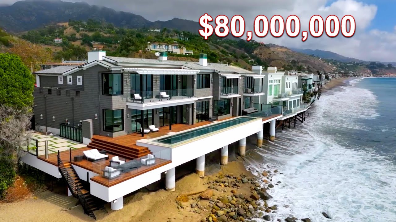 Touring GRANT CARDONE's $80,000,000 Malibu Home! - YouTube
