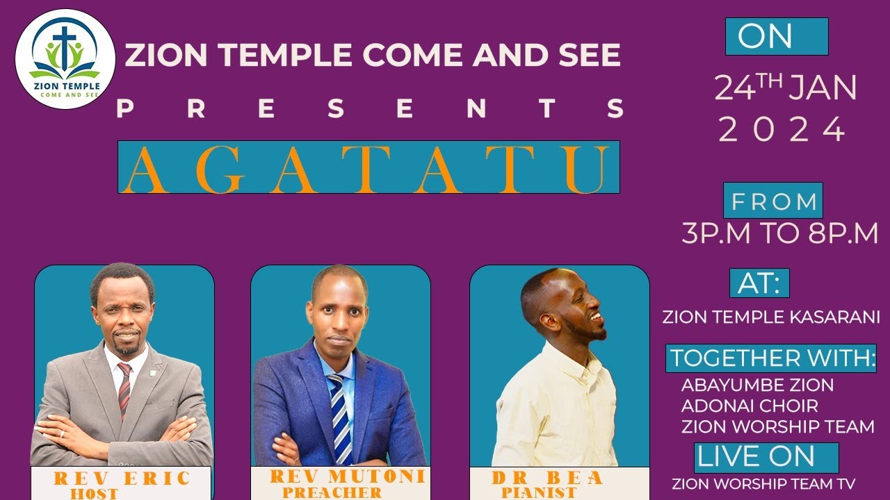 ZT//IKAZE MUMATERANIRO YAGATATU HAMWE NA REV ERIC NA REV MUTONI - YouTube