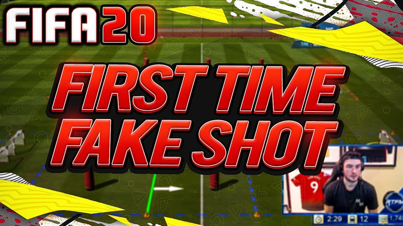 FIFA 20 FIRST TIME SHOT FAKE TOUCH TUTORIAL! INSANE TO CREATE SPACE! - YouTube