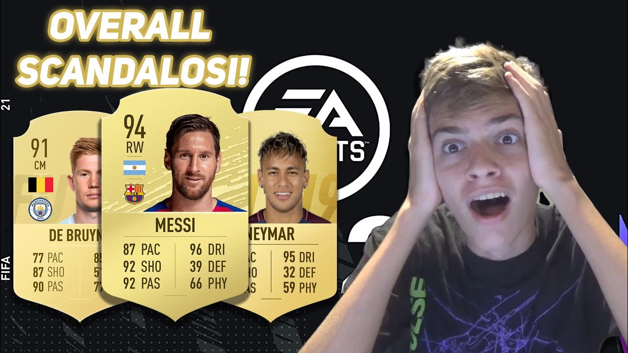 OVERALL SCANDALOSI! REACTION OVERALL DI FIFA 21! - YouTube