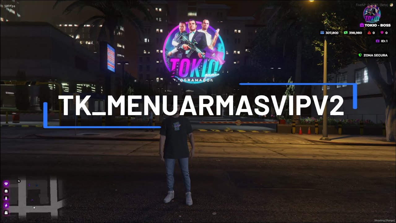 MENU DE ARMAS VIP FIVEM ESX - YouTube