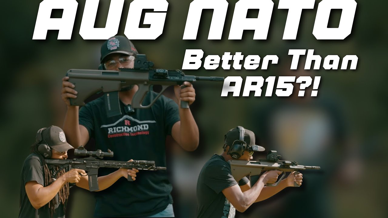 NATO AUG vs AR15 | Range Review - YouTube