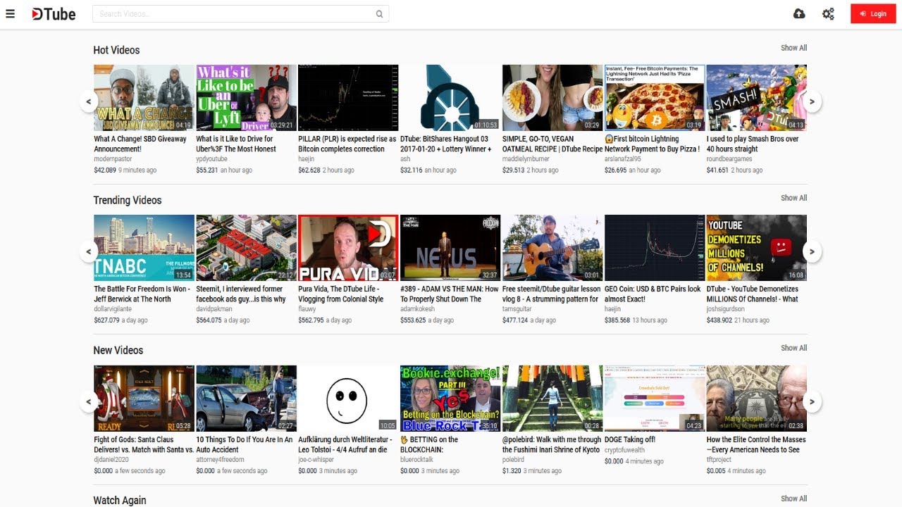 What is DTube and is it a Viable Alternative For YouTube Creators ...