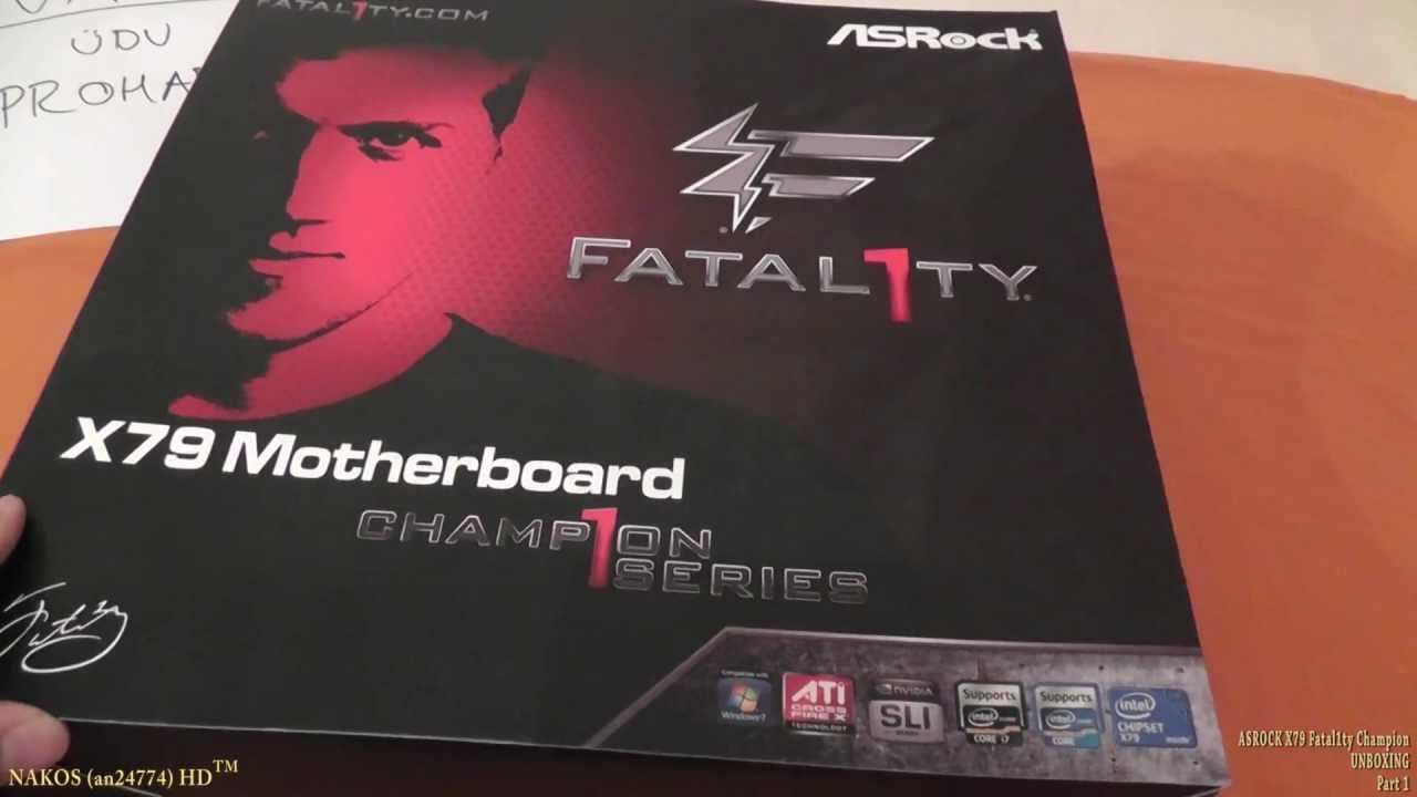 Asrock X79 Fatal1ty Champion Unboxing Part1 (HUN) - YouTube