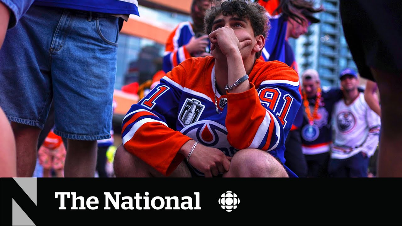Fans mourn Oilers’ loss to Panthers - YouTube