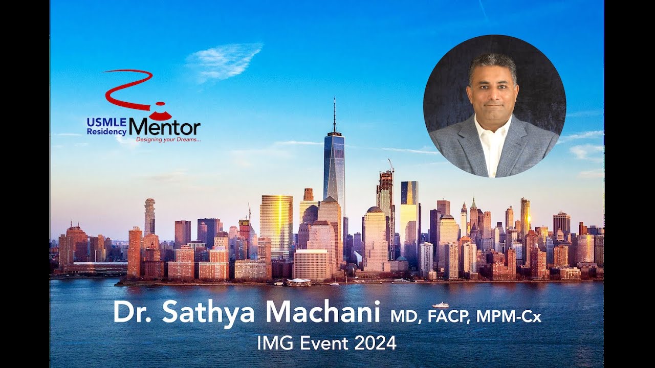 Dr. Sathya Machani at the IMG Event 2024 | New York City | USMLE ...