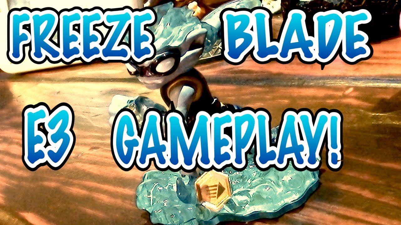 Skylanders Swap Force - E3 - Freeze Blade Gameplay - YouTube