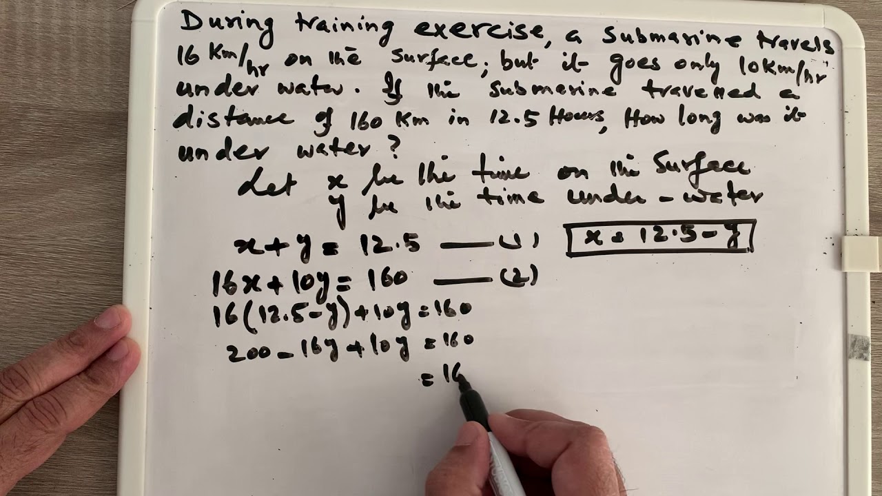 Word Problem Grade 10 Substitution Method YouTube word-problem-grade-10-substitution-method-youtube
