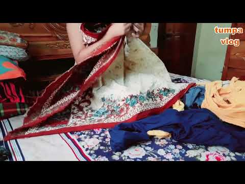 Costa vlog video Desi girl daily routine folding clothes family by costa vlog video #cleaningvlog