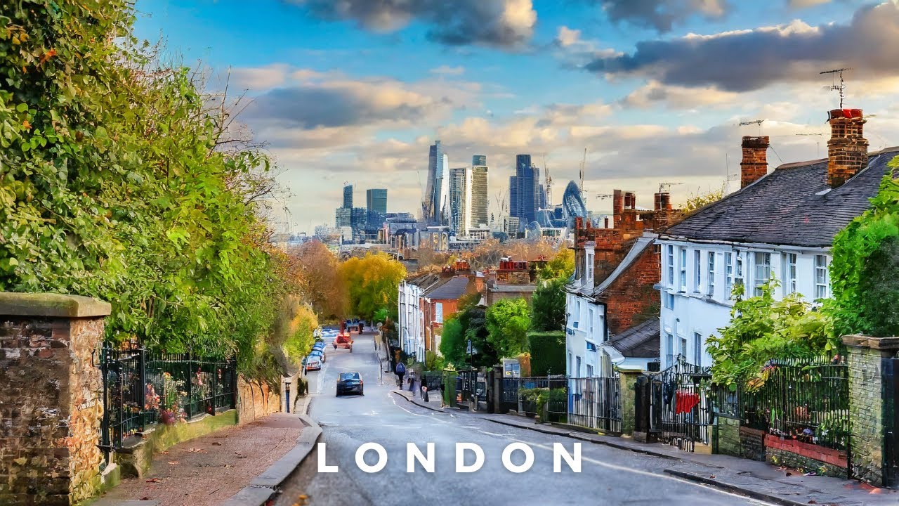 Pleasant London City Walking Tour | Hampstead Village | London Walk ...