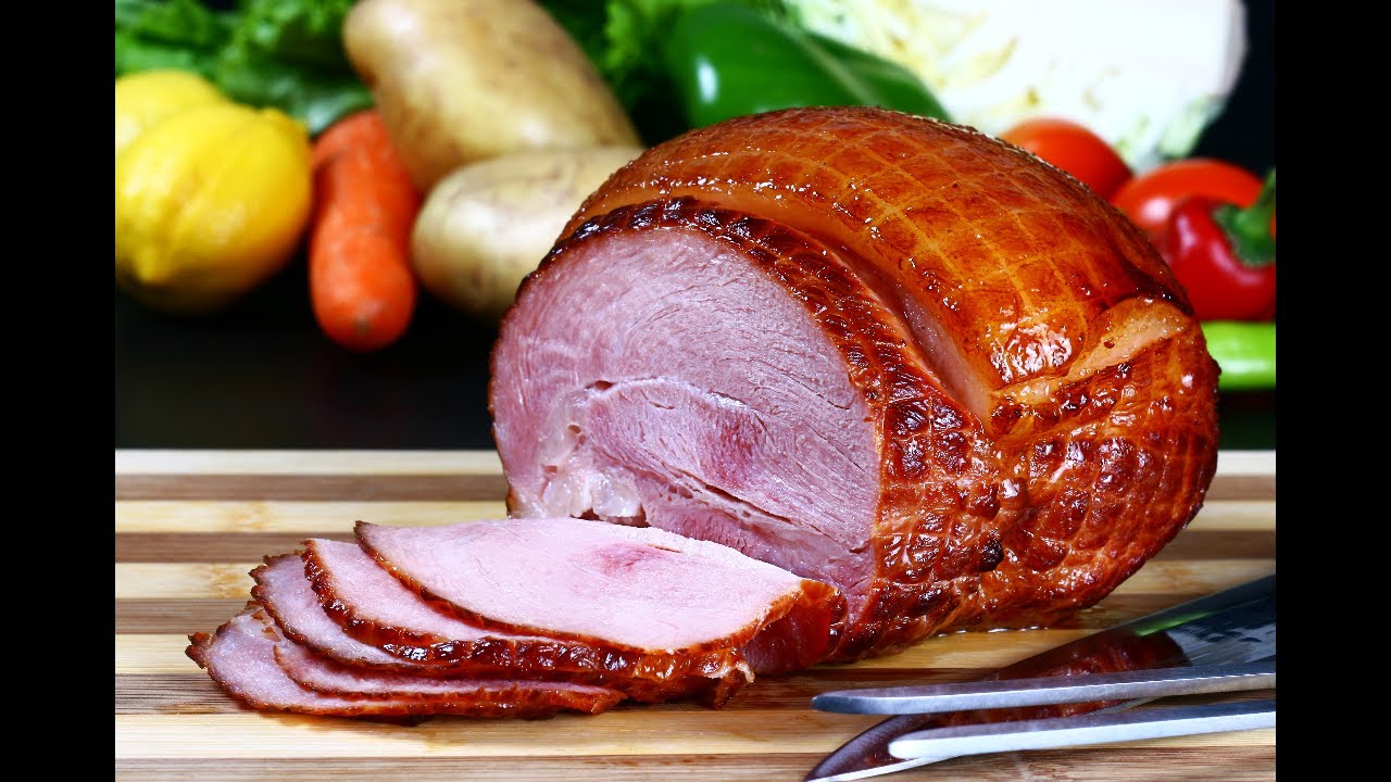 How to Make a Glazed Baked Ham - YouTube