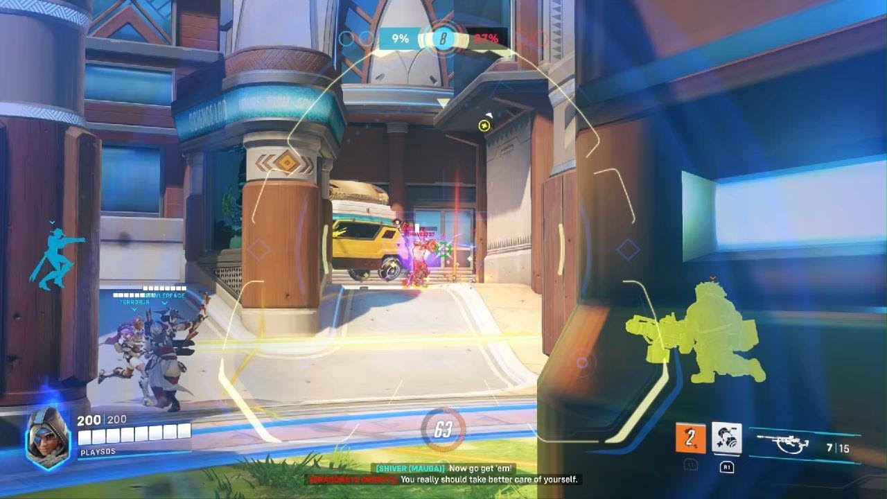 Overwatch 2 S8 QP Samoa Ana practice - YouTube