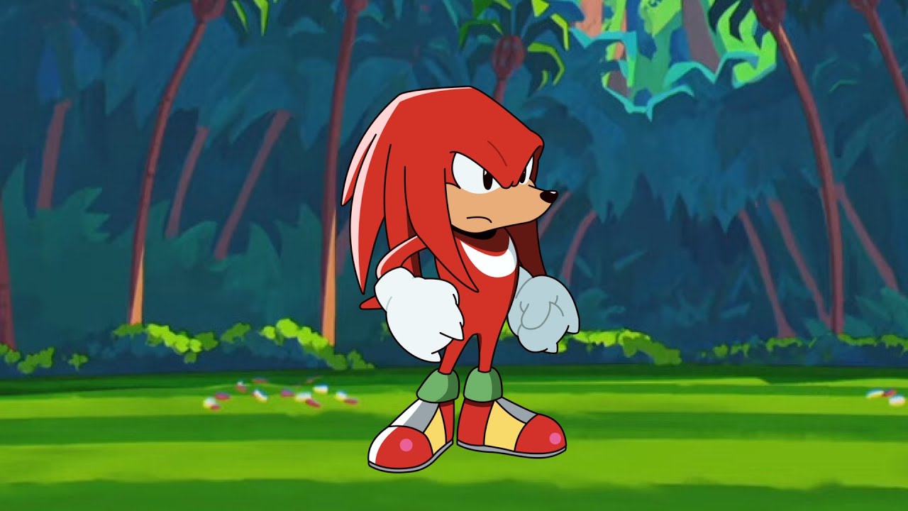 Knuckles Idle Animation - YouTube