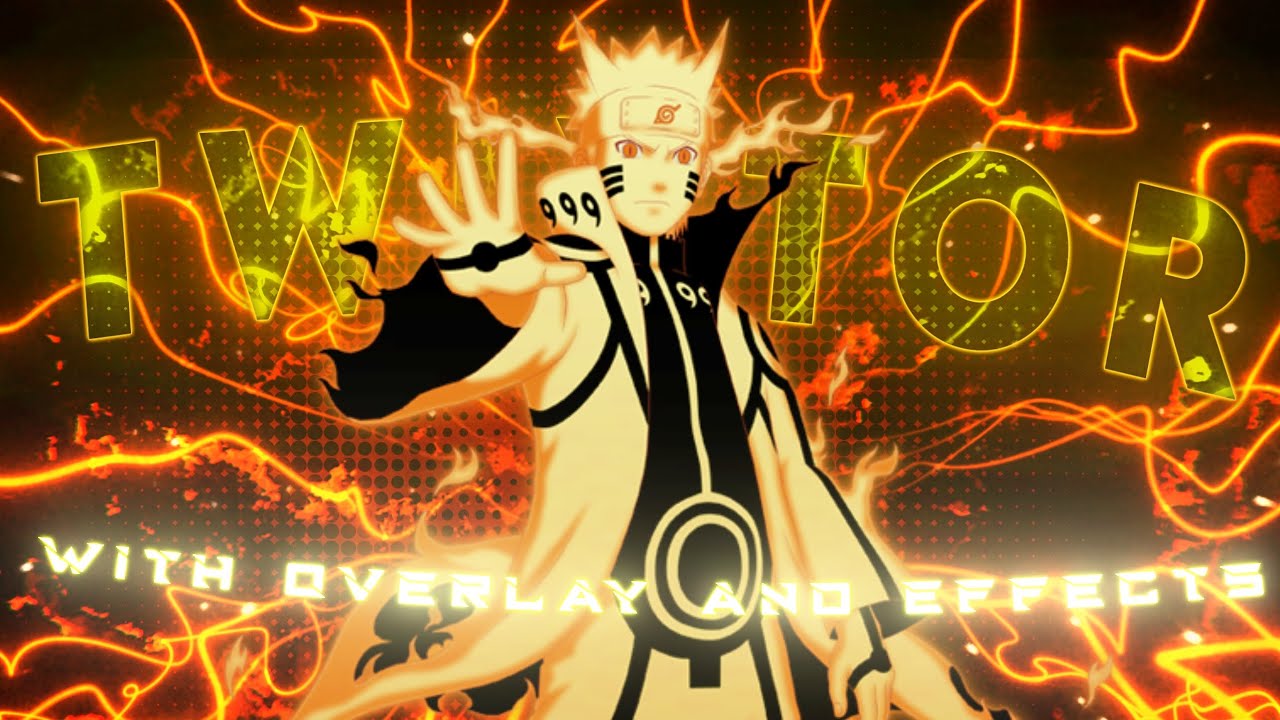Naruto Twixtor With Overlay and Effects (Road 200 subs) - YouTube