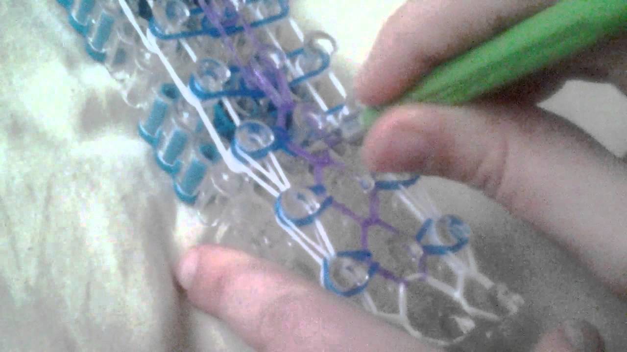 Rainbow Loom plexi flexi βραχιολακι! - YouTube