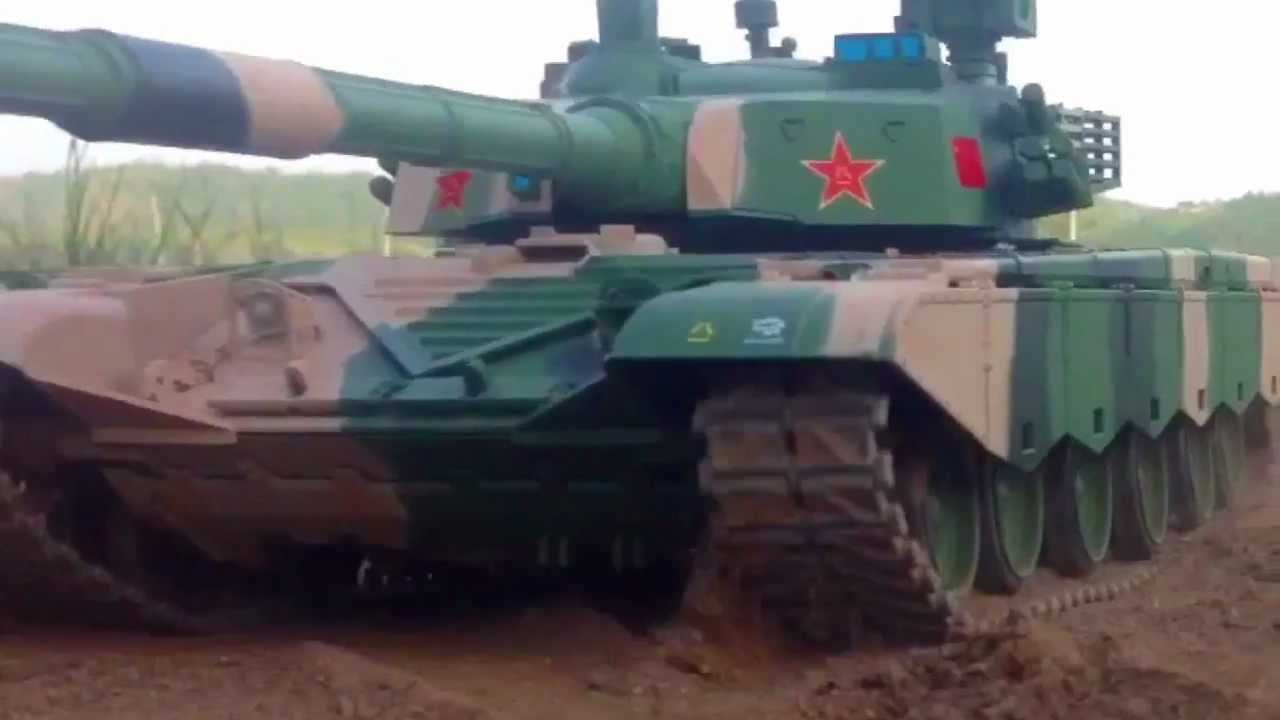 World of Tanks ZTZ 99 MBT out on the driving range - YouTube