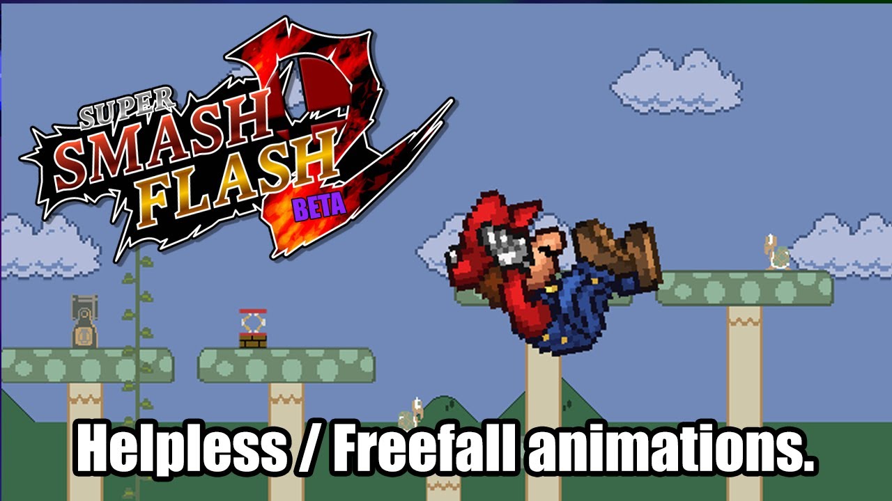 SSF2 v1.3 - Freefall Animations. - YouTube