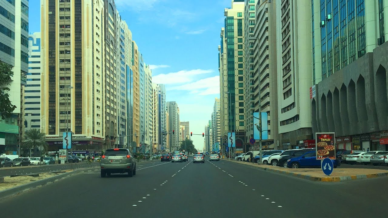 Morning drive | #Hamdan Bin Mohammed St. #AbuDhabi | UAE | شارع حمدان ...