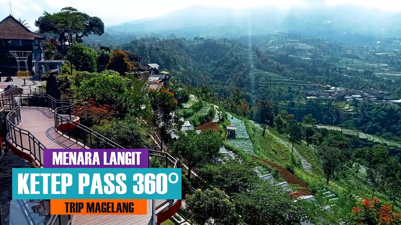 SEINDAH INI MENARA LANGIT 360° YANG VIRAL DI KETEP PASS | Dari Sini ...