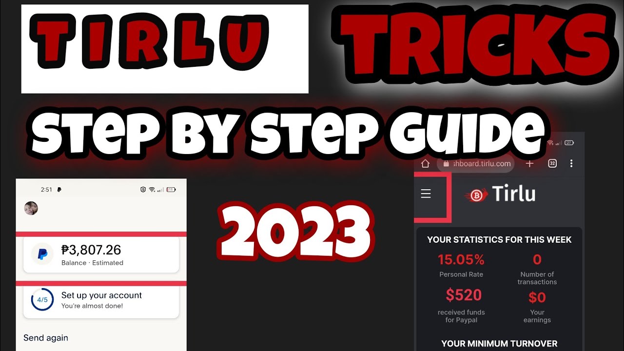 TIRLU | PAANO KUMITA SA TIRLU| how to earn in TIRLU - YouTube