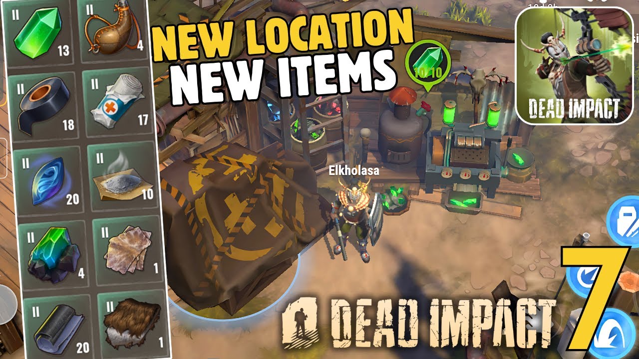New Location, New Items! Where Will You Find These Items?! Dead Impact ...