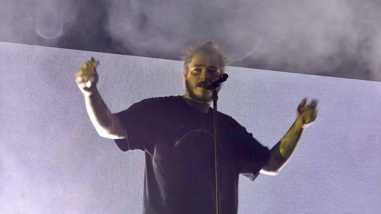 Post Malone - rockstar (Live from Beerbongs & Bentleys Tour 2018 ...