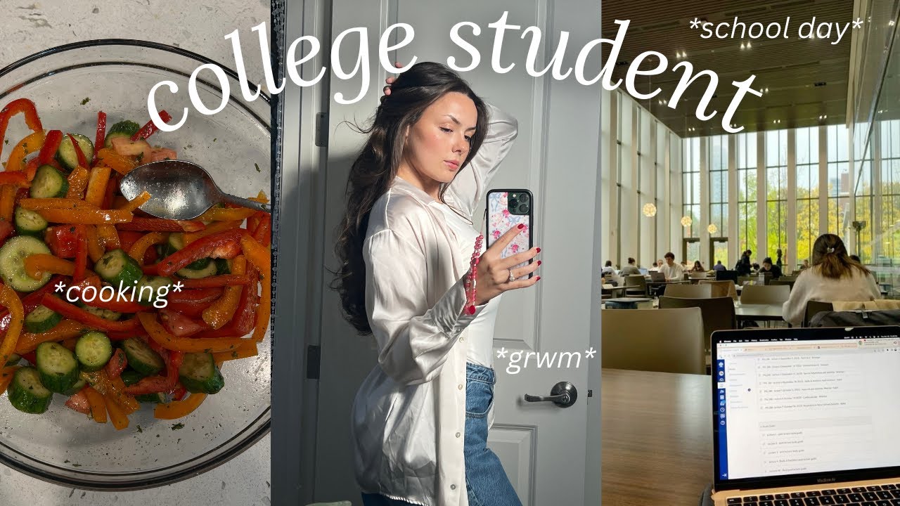 fall day in my life as a college student - YouTube