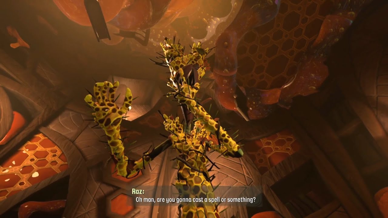 Psychonauts 2 (37) Vine down, now the Bees - YouTube