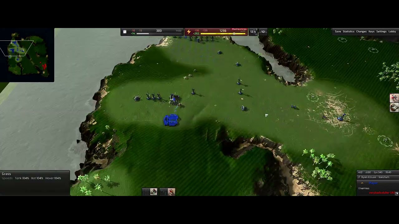 Beyond All Reason - 1v1 Skirmish vs AI - 2560x1080 (21:9) - YouTube