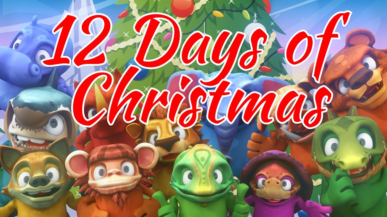 12 Days Of Christmas with The Animasks 4K - YouTube
