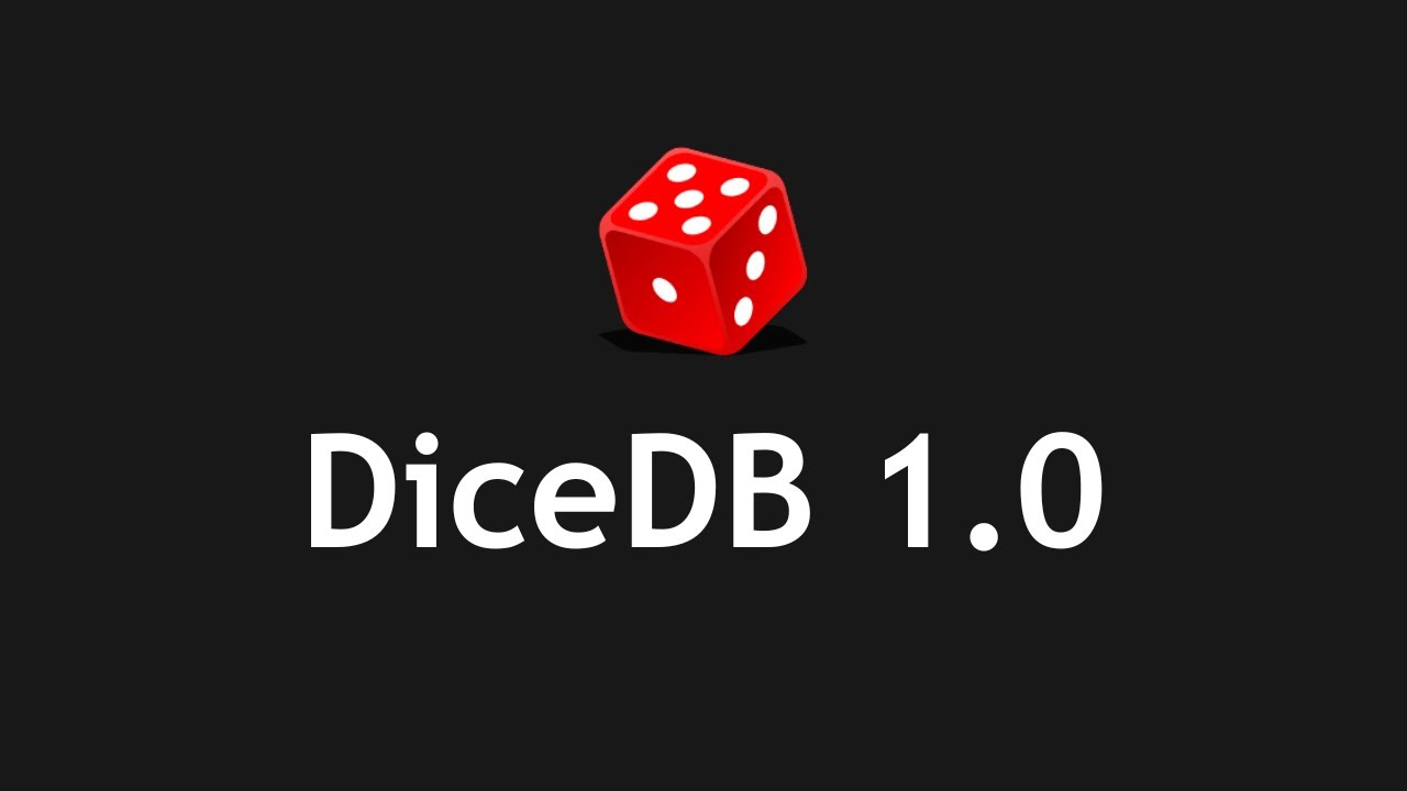 Announcing DiceDB 1.0 - YouTube