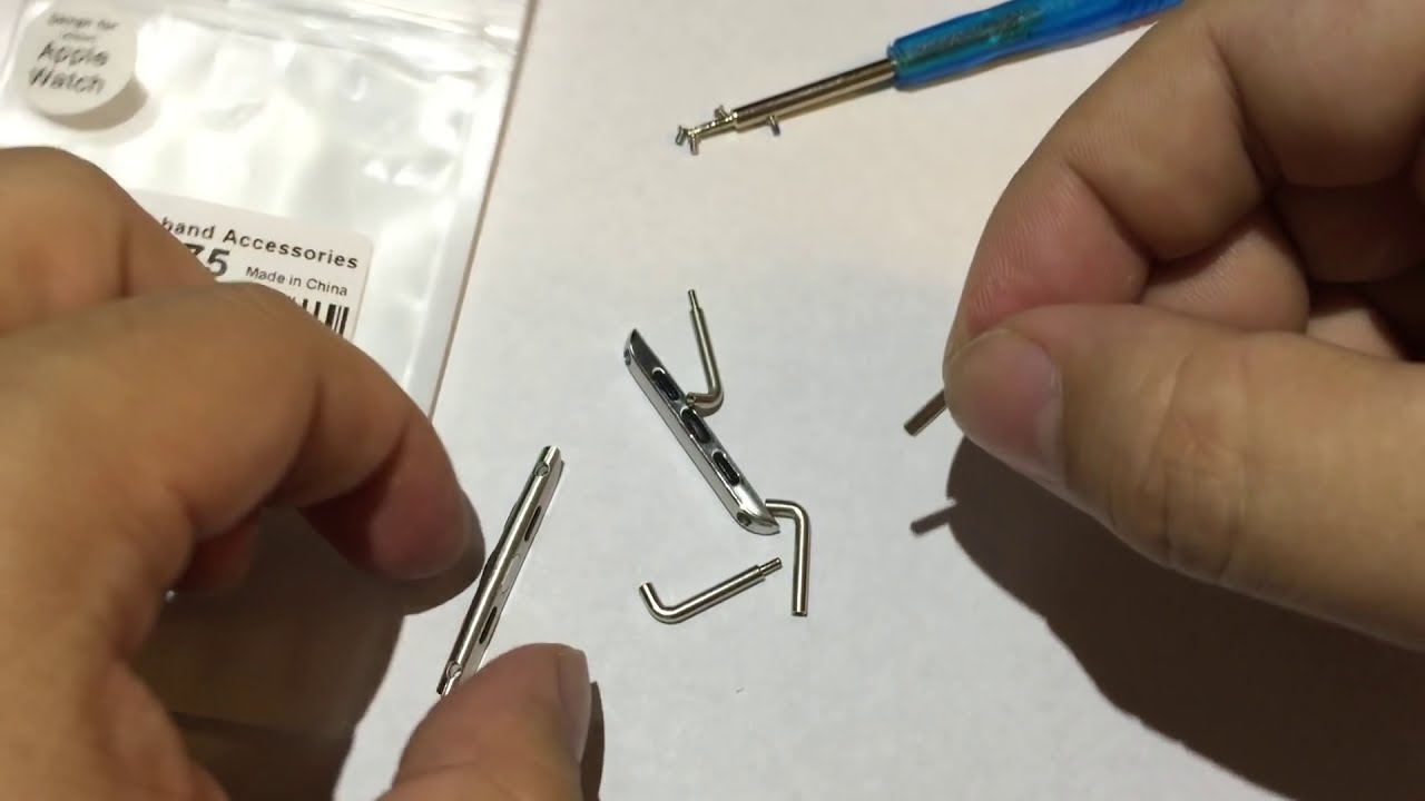 Apple Watch band adapters for the 42mm unboxing and first look - YouTube