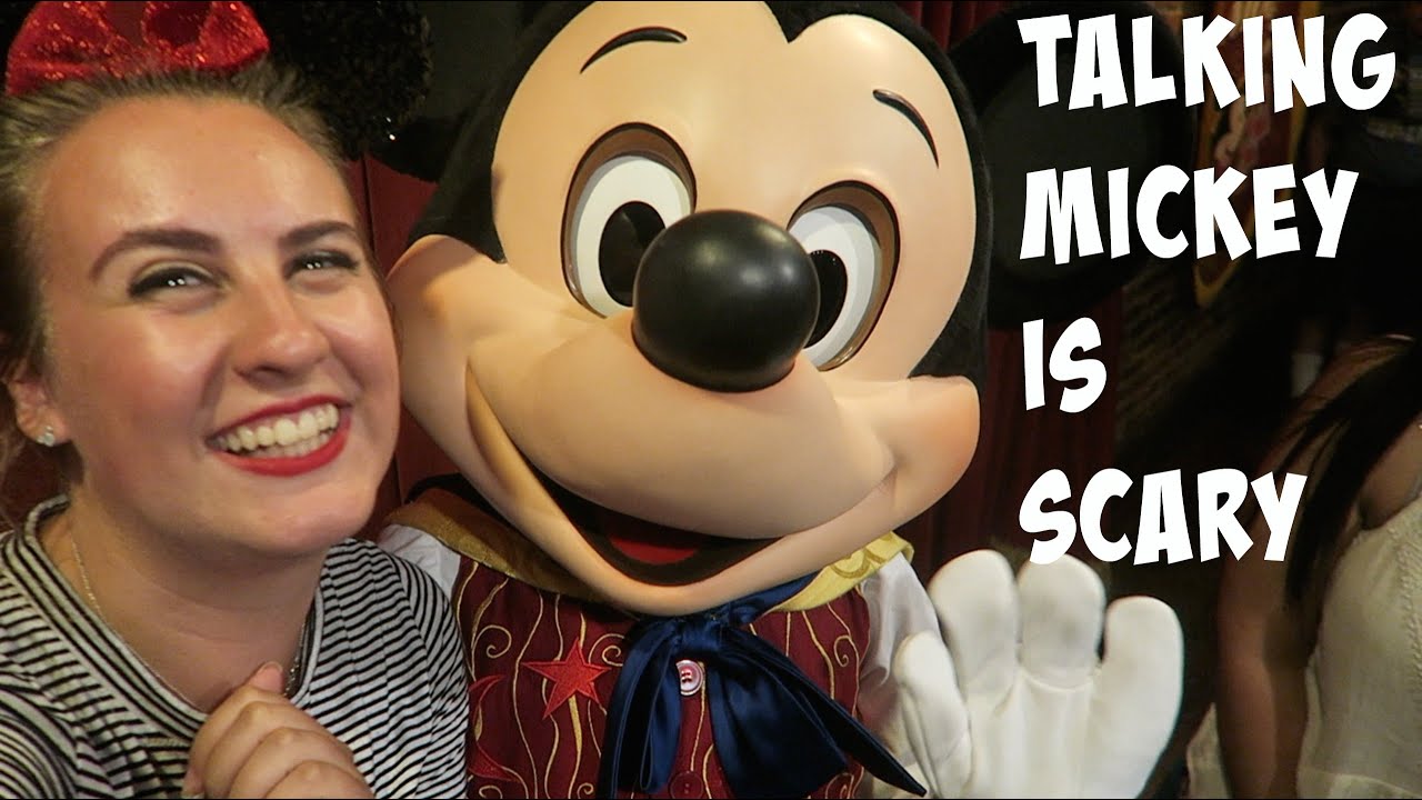 Talking Mickey is Scary- DCP Spring 2016 - YouTube