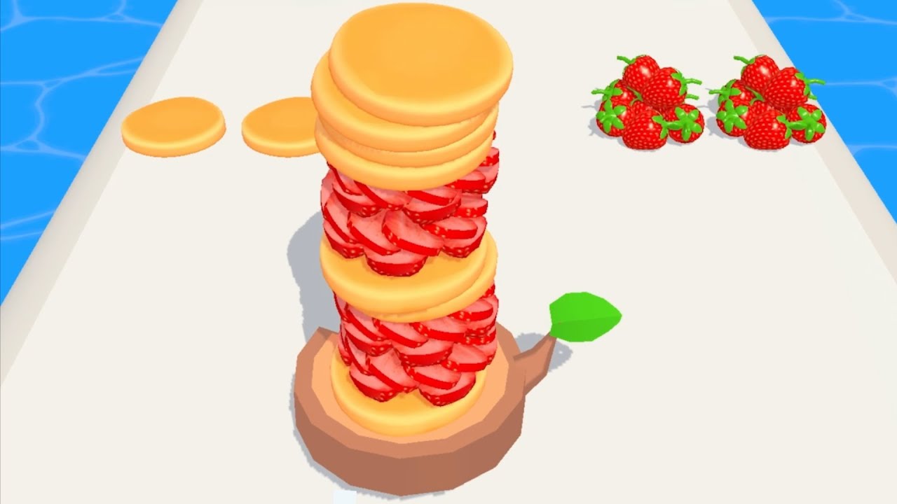 Pancake Run - All Levels Gameplay - YouTube