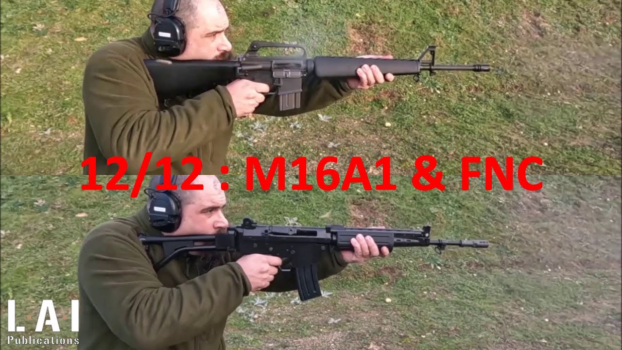 M16A1 & FNC: Shooting behaviour (Part 2) 12/12 - YouTube
