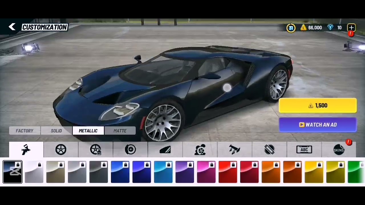 Buying my first Ford GT + Modification in extreme car driving simulator ...