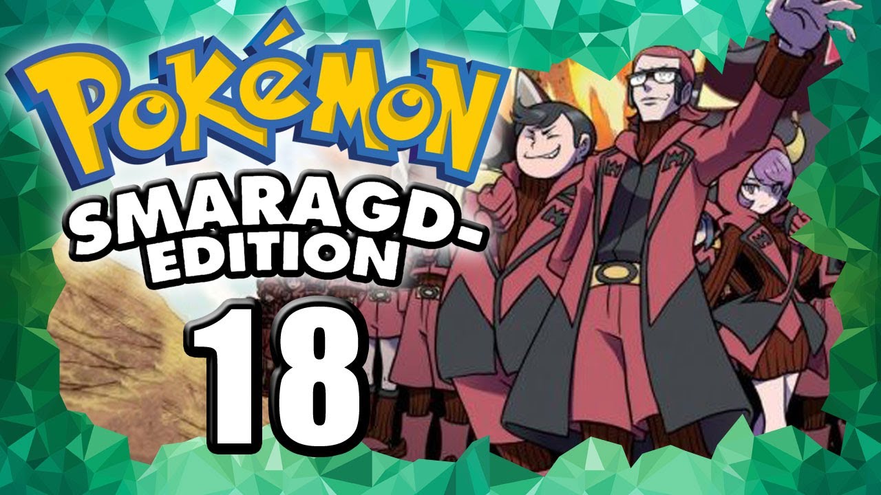 POKÉMON SMARAGD 🌏 #18: Kampf gegen Team Magma Boss Marc auf dem ...