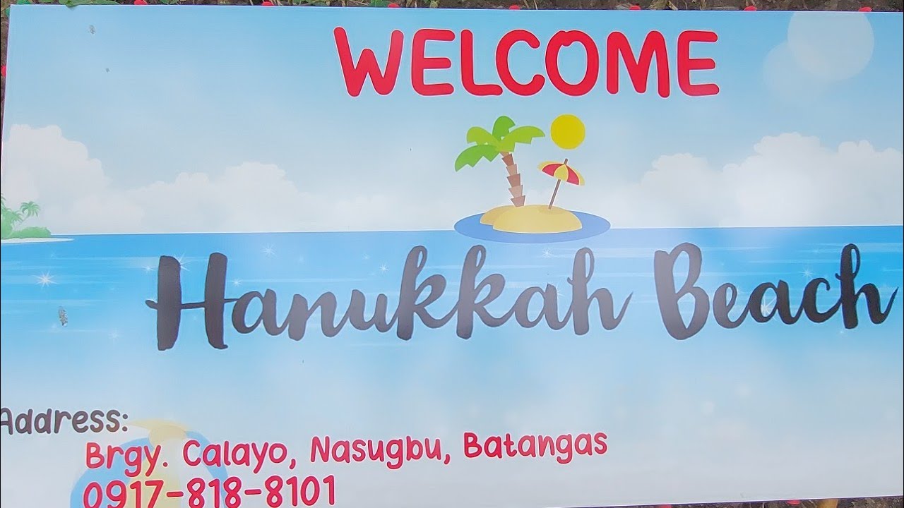 CALAYO BATANGAS HANUKKAH BEACH RESORT #batangasresort #batangas # ...