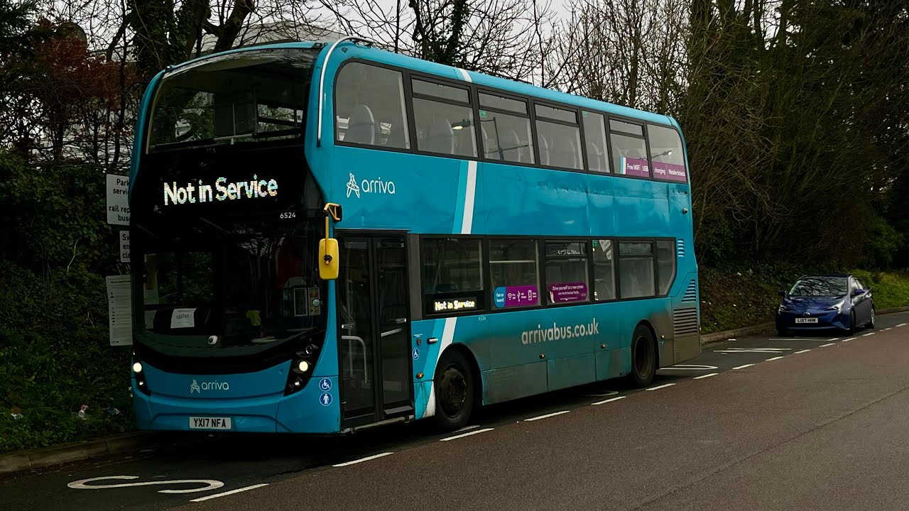 Maxed Out | Journey Arriva Route X5 towards Aylesbury | ADL Enviro400 ...
