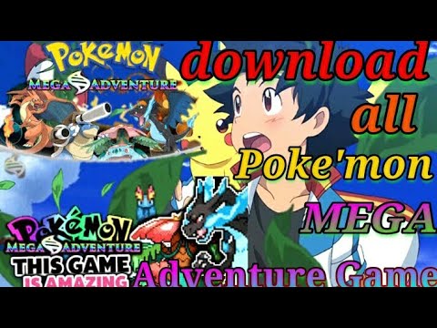 how to download pokemon mega evolution game or gba roms. - YouTube