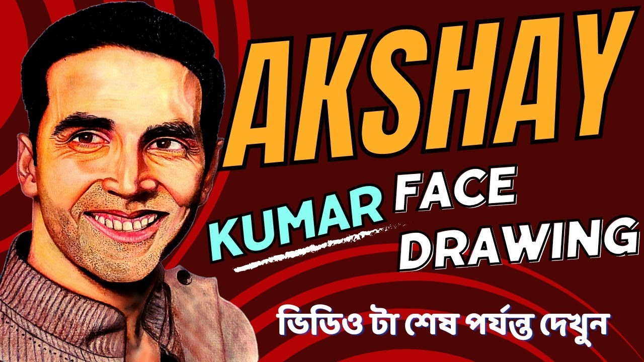 how to draw a actor Akshay Kumar |Easy color pencil sketch |step by ...
