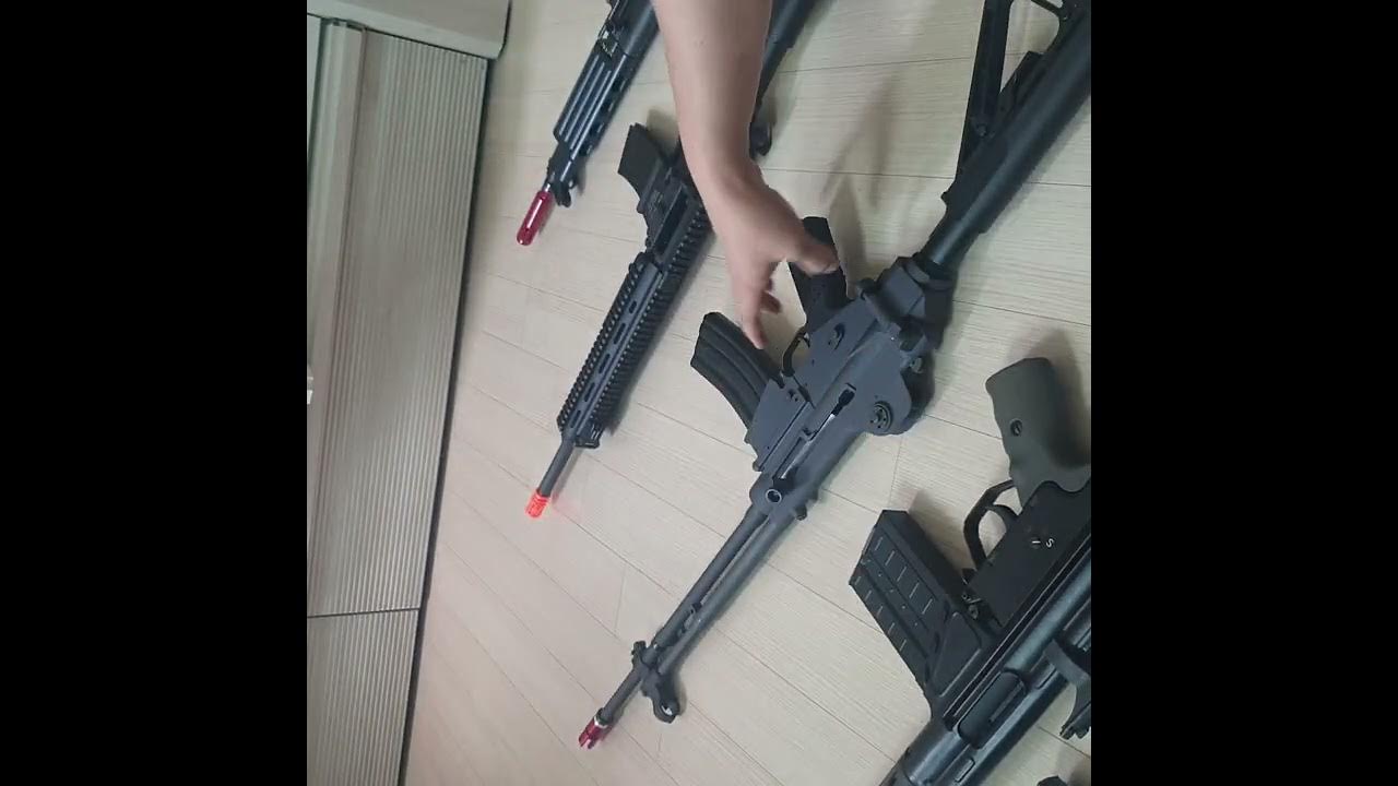 M16A4, G3A3, K2, M27, K1A 작동기 - YouTube