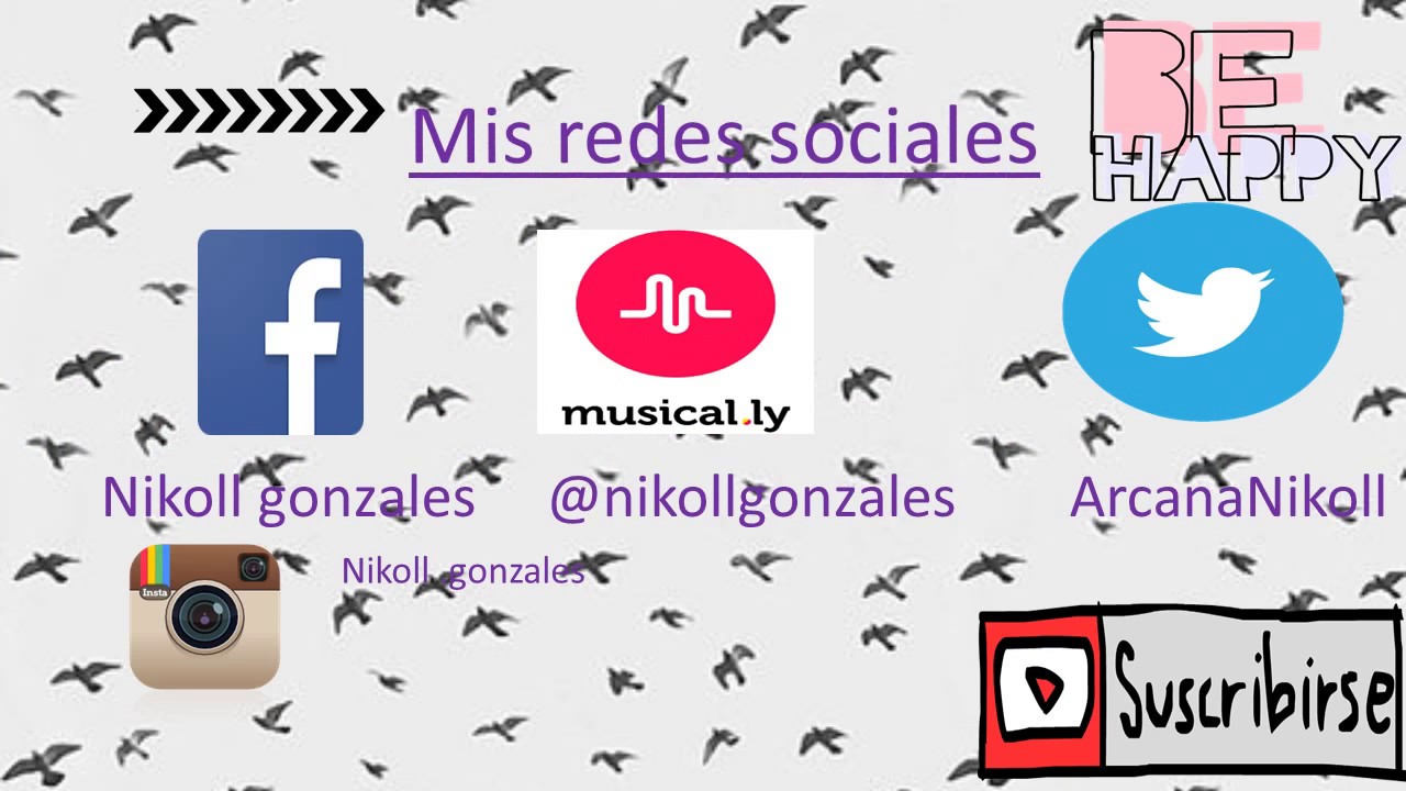 Mis redes sociales - YouTube